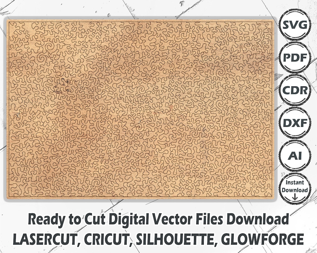 500 Pieces Irregular Jigsaw Puzzle, Puzzle Svg, .svg .pdf .dxf .ai .eps ...