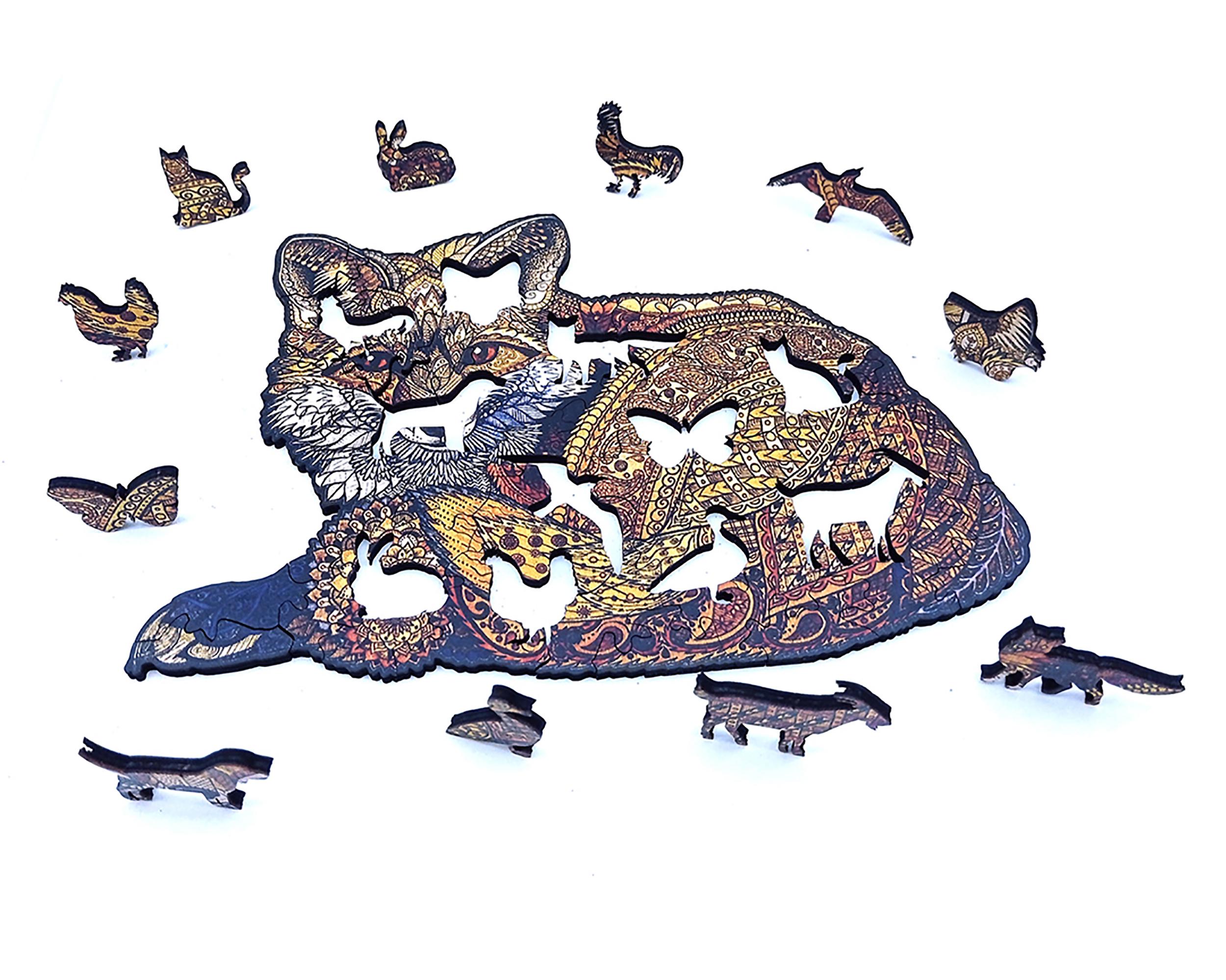 Animal Jigsaw Puzzle SVG Bundle: Laser Cut Files (digital Download) - Etsy