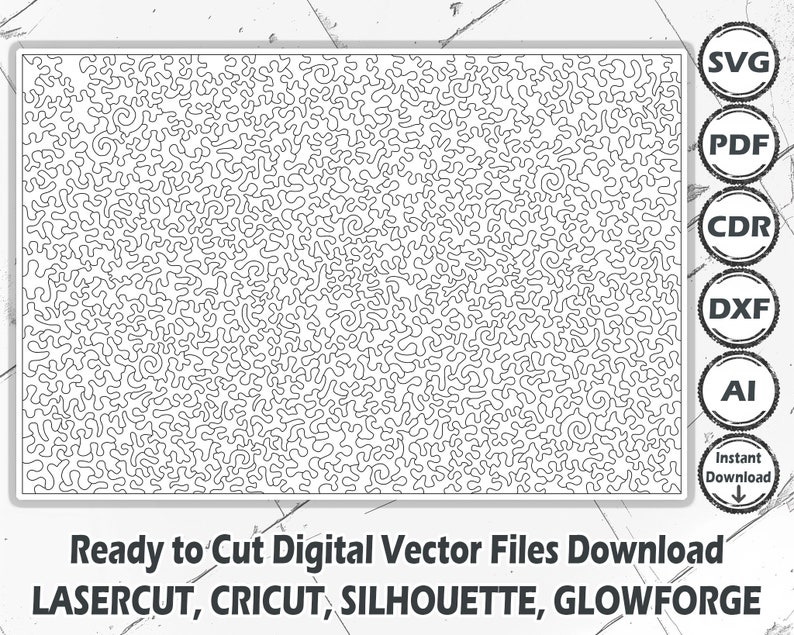 500 Pieces Irregular Jigsaw Puzzle, Puzzle Svg, .svg .pdf .dxf .ai .eps ...