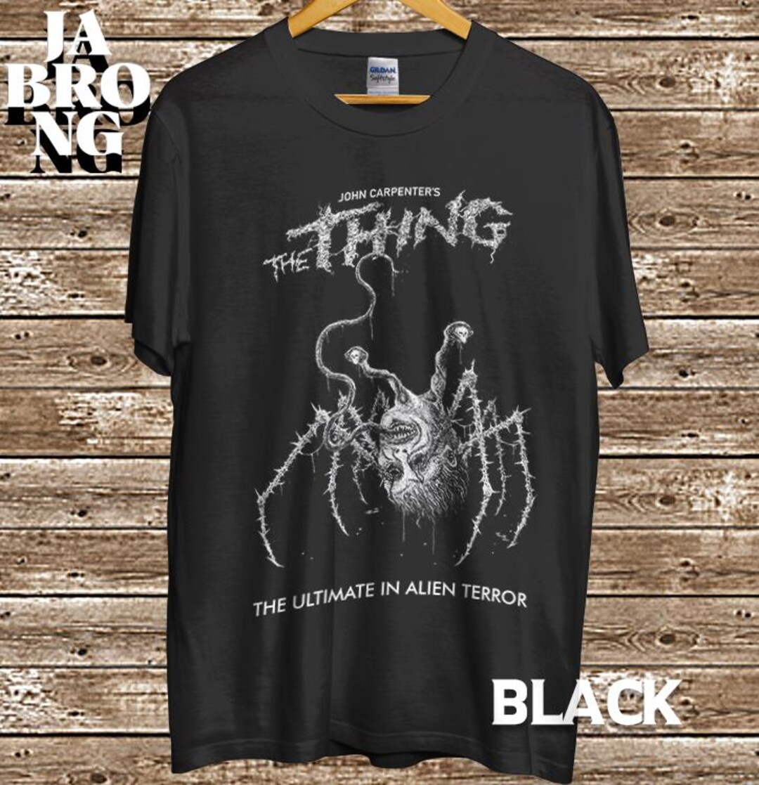 Vintage the Thing Movie Shirt, Vintage 80s Horror Movie Memorabilia ...