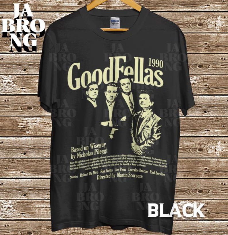 Retro Goodfellas Movie Handmade Graphic T-shirt | the Godfather Quotes ...