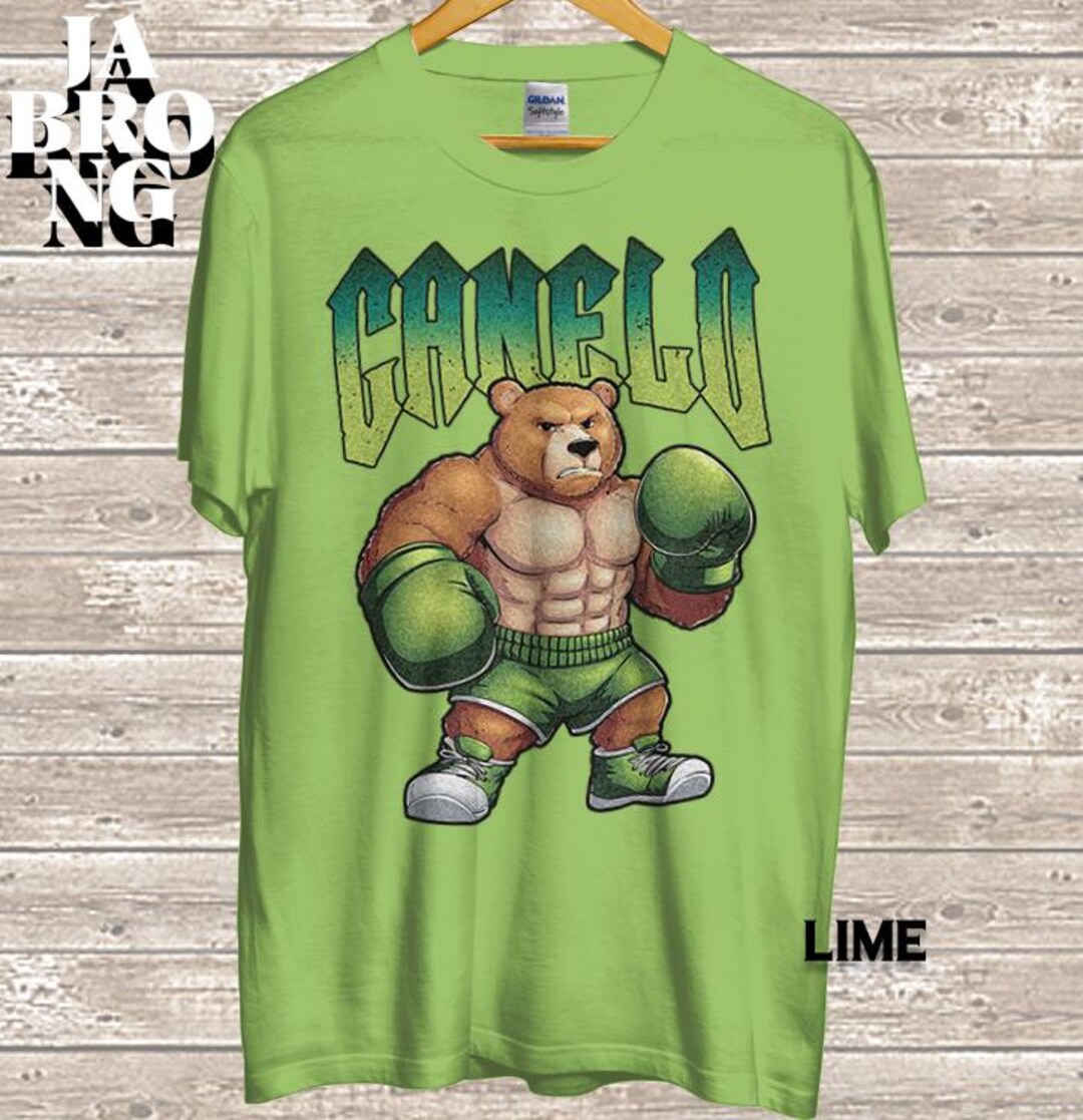 CANELO Alvarez Teddy Bear Shirt, Canelo Álvarez Boxing Shirt Gift ...