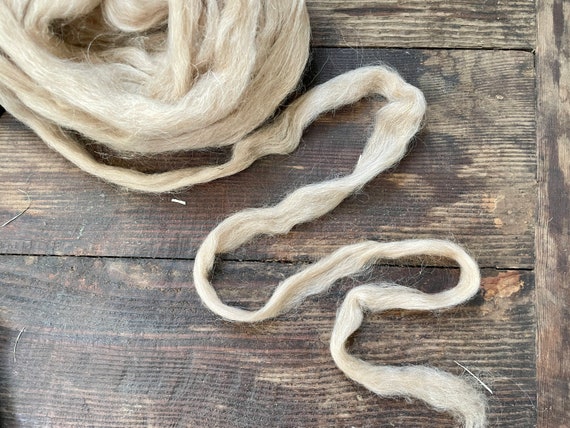 Raw Navajo Churro Wool Roving 50g. Macrame Sewing & Fiber etna.com.pe