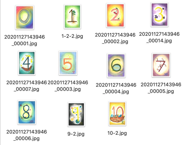 Waldorf Numbers Digital Download - Etsy