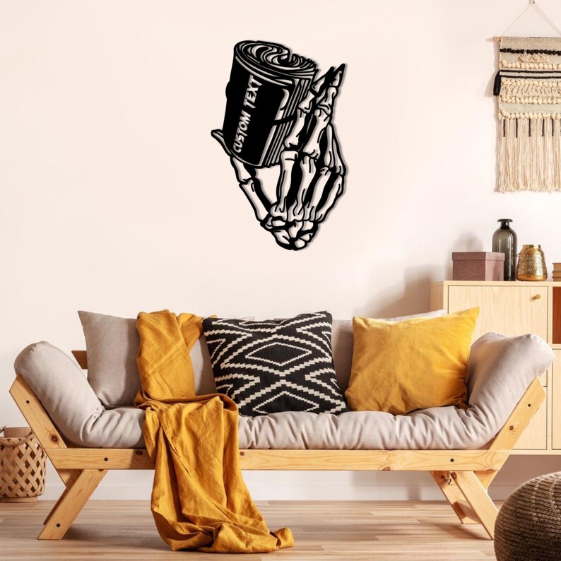 Skeleton Money Sign, Custom Skeleton Fingers , Personalized Money Art ...