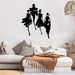 Fashion Models Silhouette Metal Wall Art: Chic Living Room Decor - Etsy