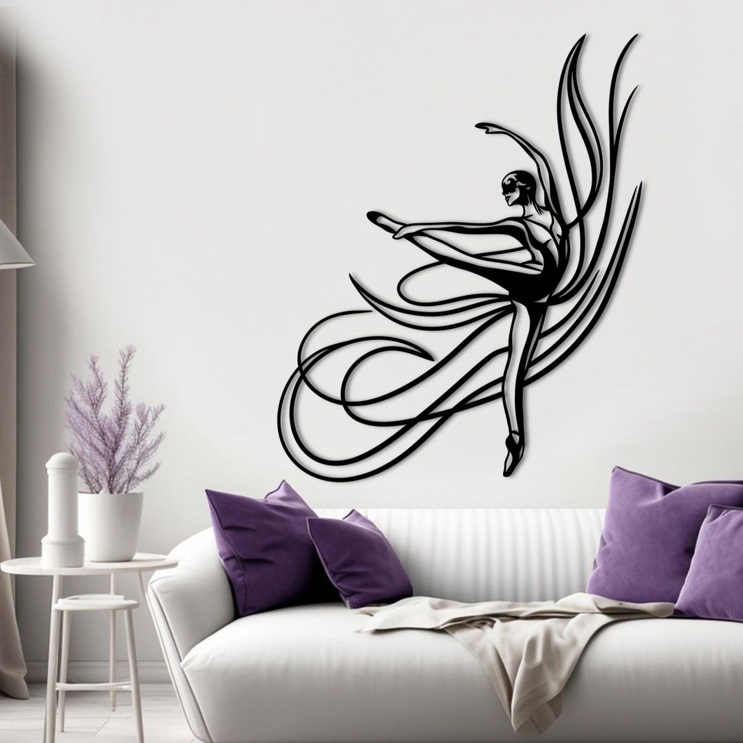 Ballerina Wall Art, Ballet Wall Decor, Dancer Gift Idea,ballet Art ...