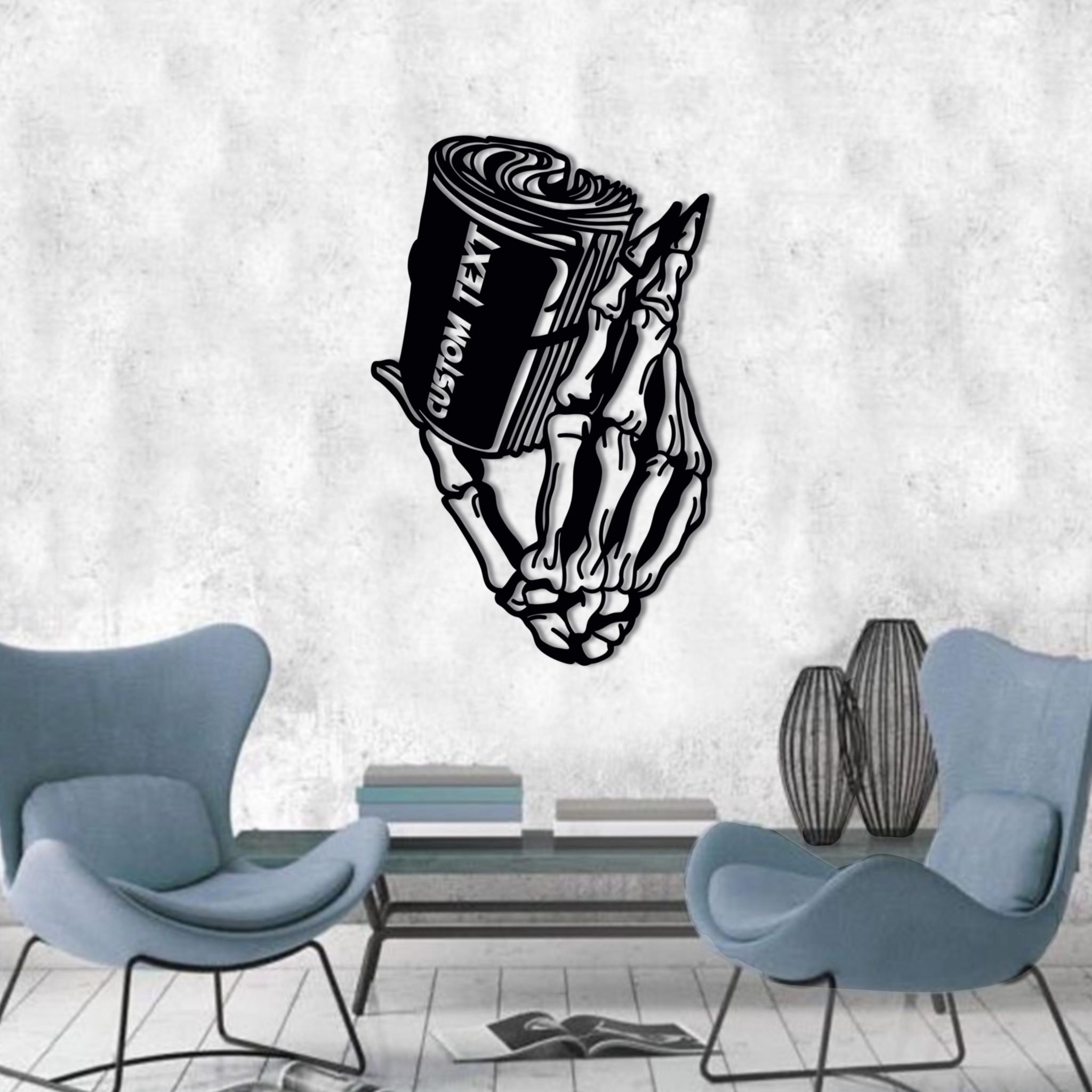 Skeleton Money Sign, Custom Skeleton Fingers , Personalized Money Art ...