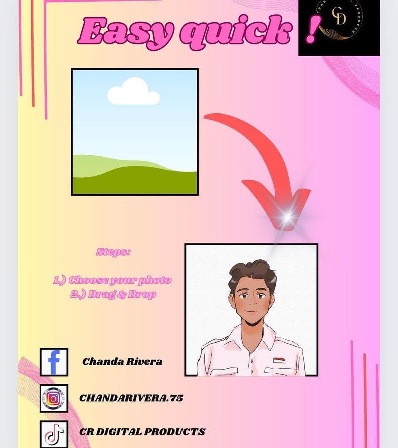 Rush ID Templates/digital ID Templates/ Customizable ID Designs ...