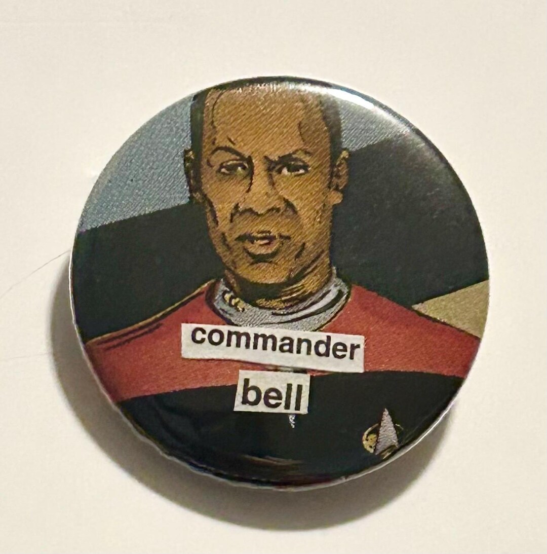 Commander Bell DS9 Collage Pinback Button Badge, 1.5 Inch - Etsy