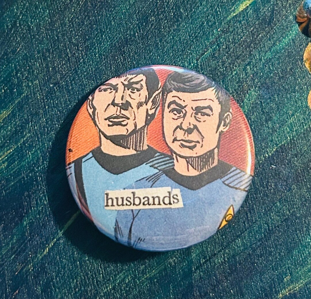 Husbands -spones TOS Pinback Button Badge, 1.5 Inch - Etsy
