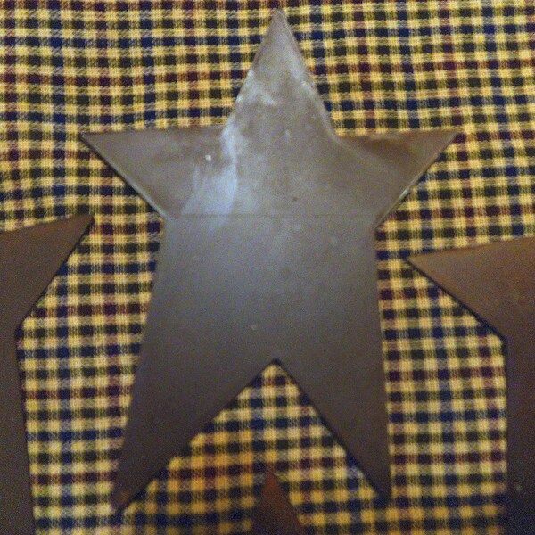 Rusty Tin Star - Etsy
