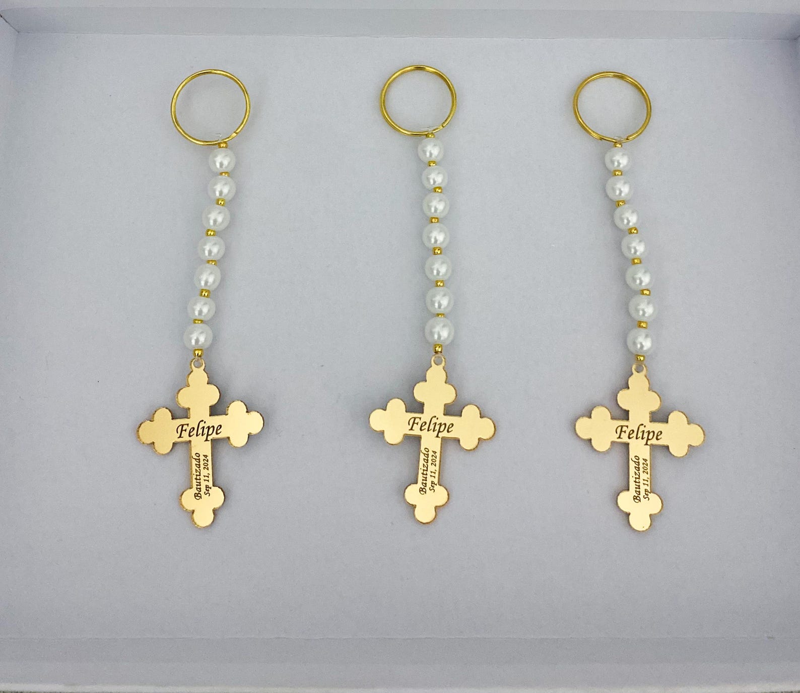 Personalized Keychain, Baptism Favors Boy and Girl, Baptism Gift, First ...