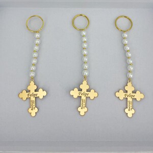 Personalized Keychain, Baptism Favors Boy and Girl, Baptism Gift, First ...