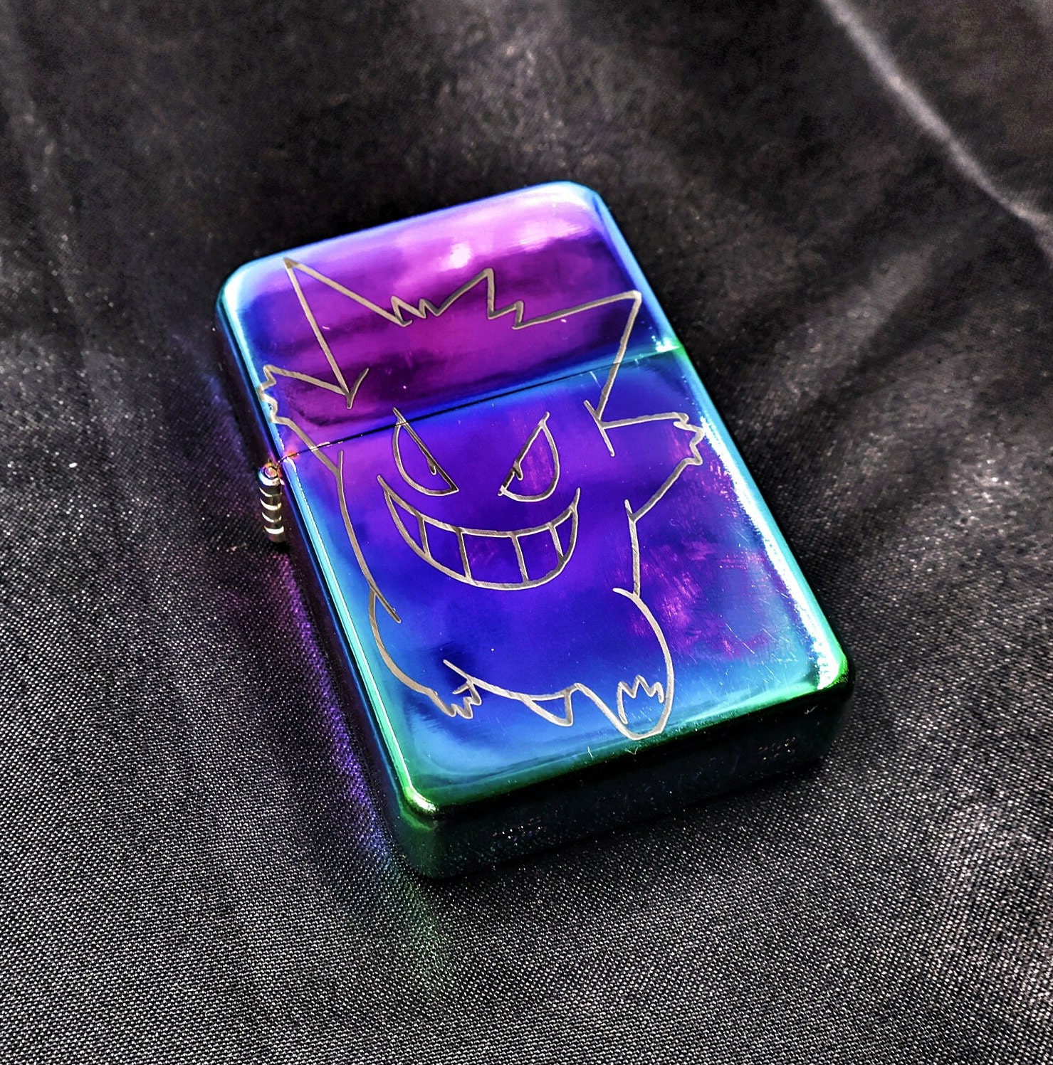 Gengar Pokémon Rainbow Flip Lighter Personalised Gift - Etsy