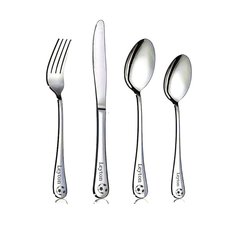 Cutlery Set Design Silver - Etsy UK