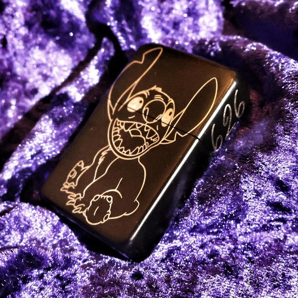 Lilo and Stitch Engraving - Etsy