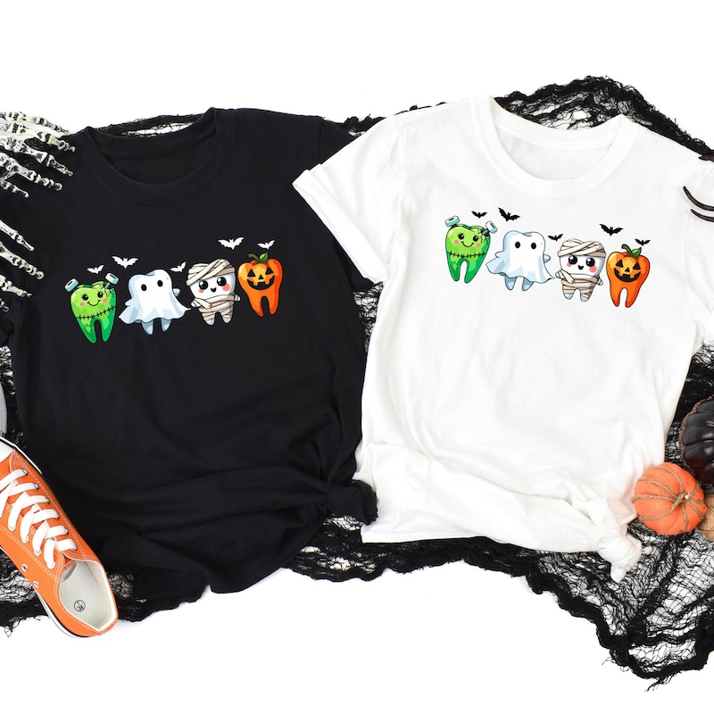 Halloween T Shirts Dental - Etsy