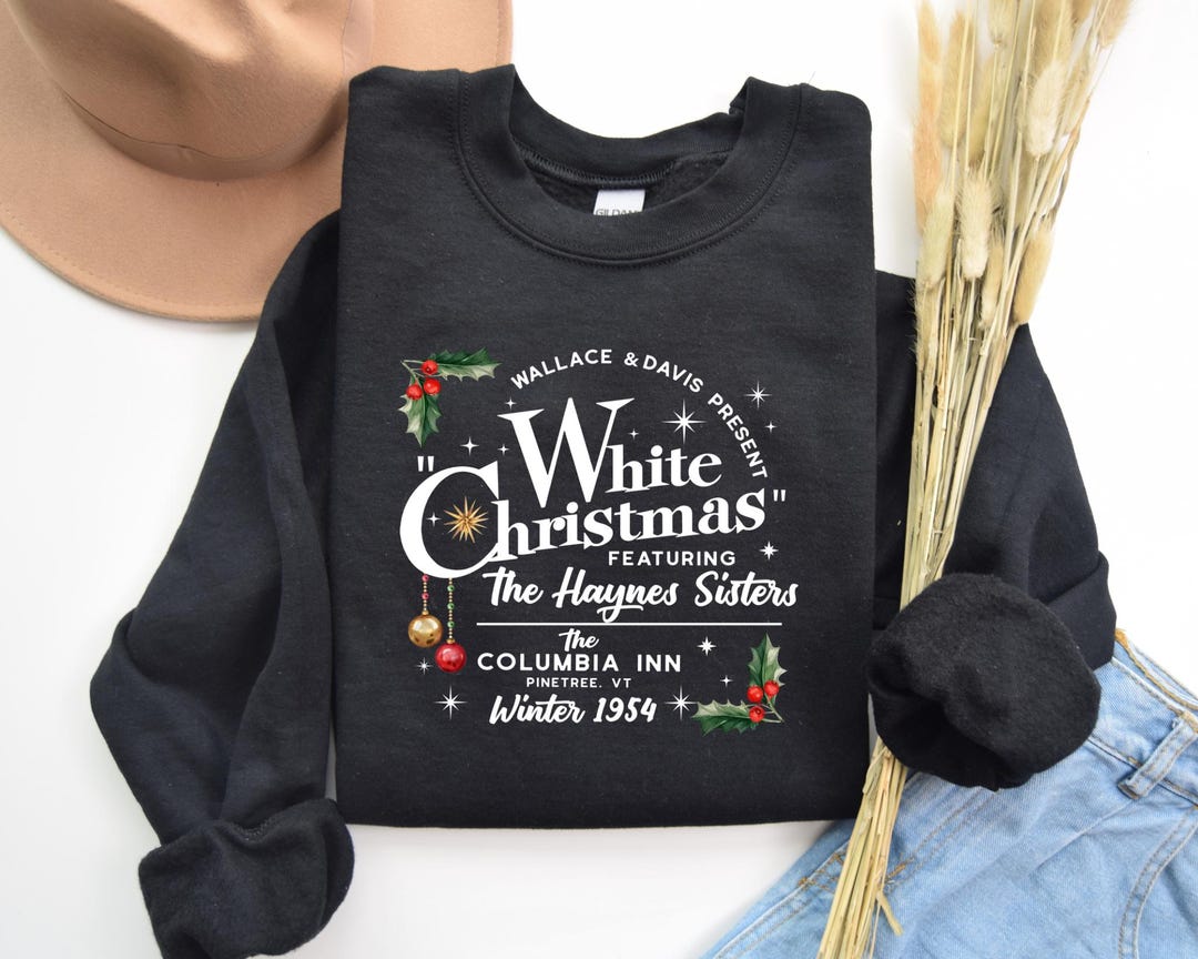 White Christmas Movie Shirt, Christmas Holiday Shirt, White Christmas ...