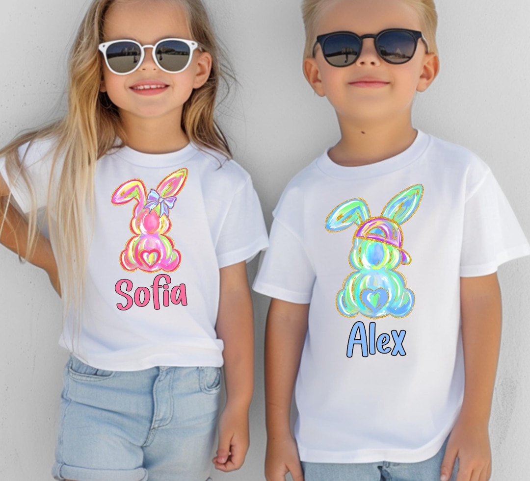 Personalized Easter Shirts for Kids, Matching Easter Shirts, Cousin ...