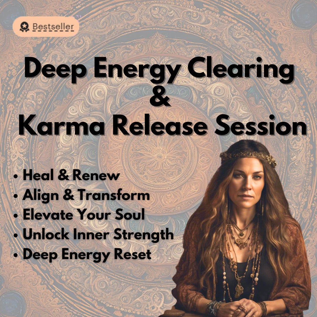 Deep Energy Clearing, Karmic Release Session, Remove Energetic Ties ...