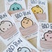 Happy Bao Emoji | Waterproof Die-cut Sticker - Etsy