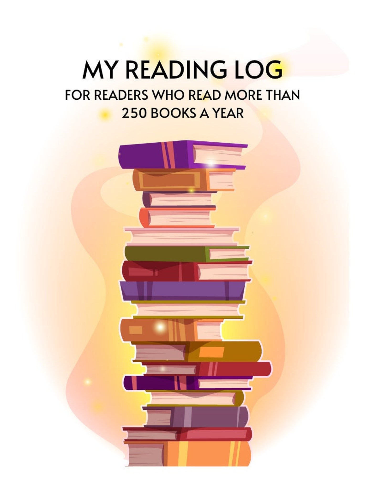 Reader Log and Review Tracker - for Those Who Read 200+ Books a Year ...