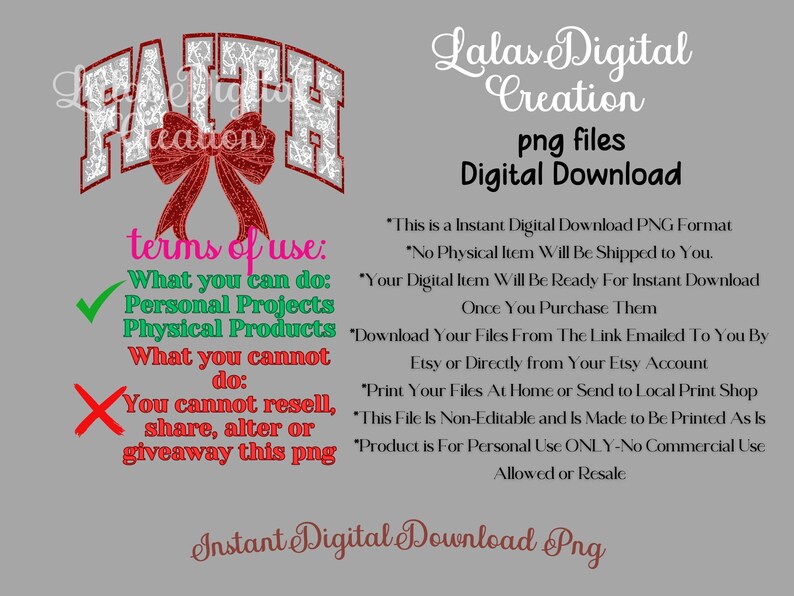 Lace Faith Red Faux Glitter Clipart PNG Instant Digital Download-dtf ...