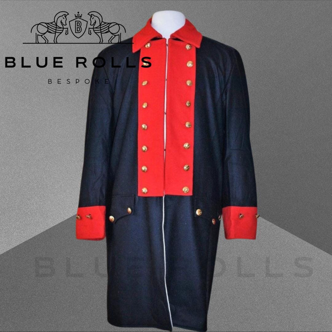 Continental Army Coat | 1770s Revolution War Jacket, Colonial Frock ...