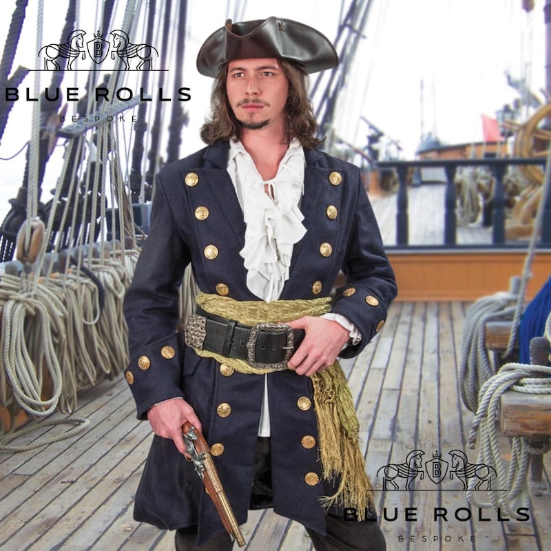 Mens Pirate Full Costume - Etsy