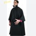 Men's Inverness Cape - Black - Christmas Inverness Coat, Men's ...