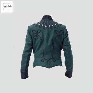 New Napoleonic 95th Rifles Jacket , Military Hussar Jacket, Regency ...