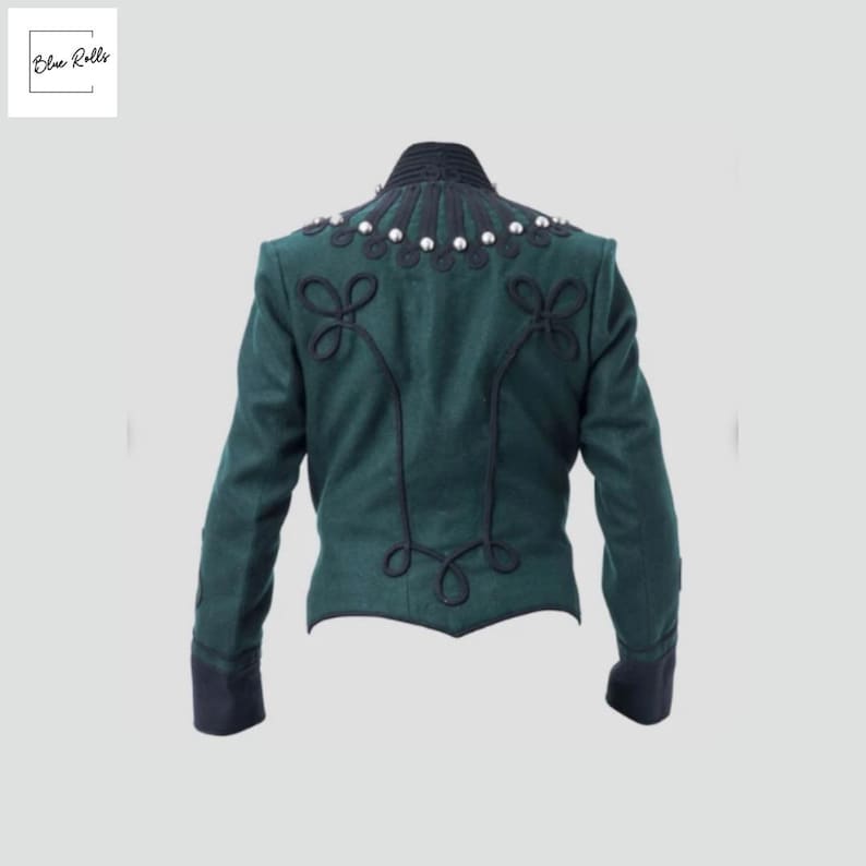 New Napoleonic 95th Rifles Jacket , Military Hussar Jacket, Regency ...