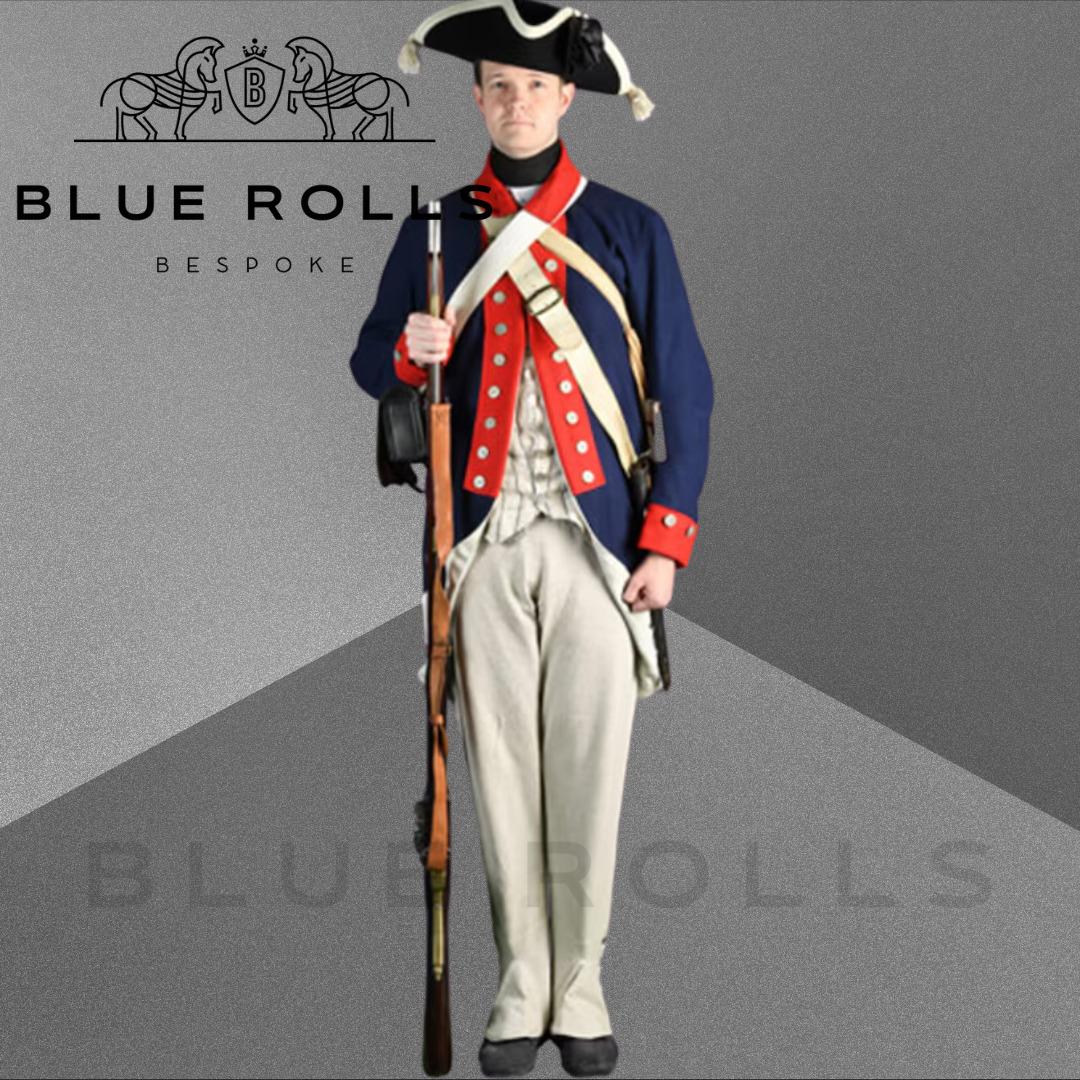 Continental Army Coat | 1770s Revolution War Jacket, Colonial Frock ...