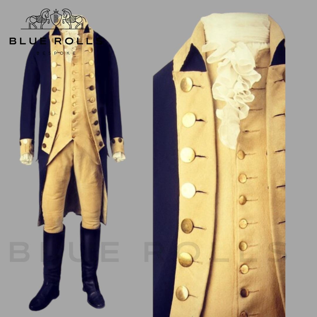 18th Century Military Officer Coat | Revolutionary War Uniform | George ...
