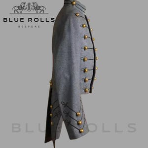 New Men's 1950s Corps of Cadets Fancy Jacket Vintage 1950s Denim Blue ...