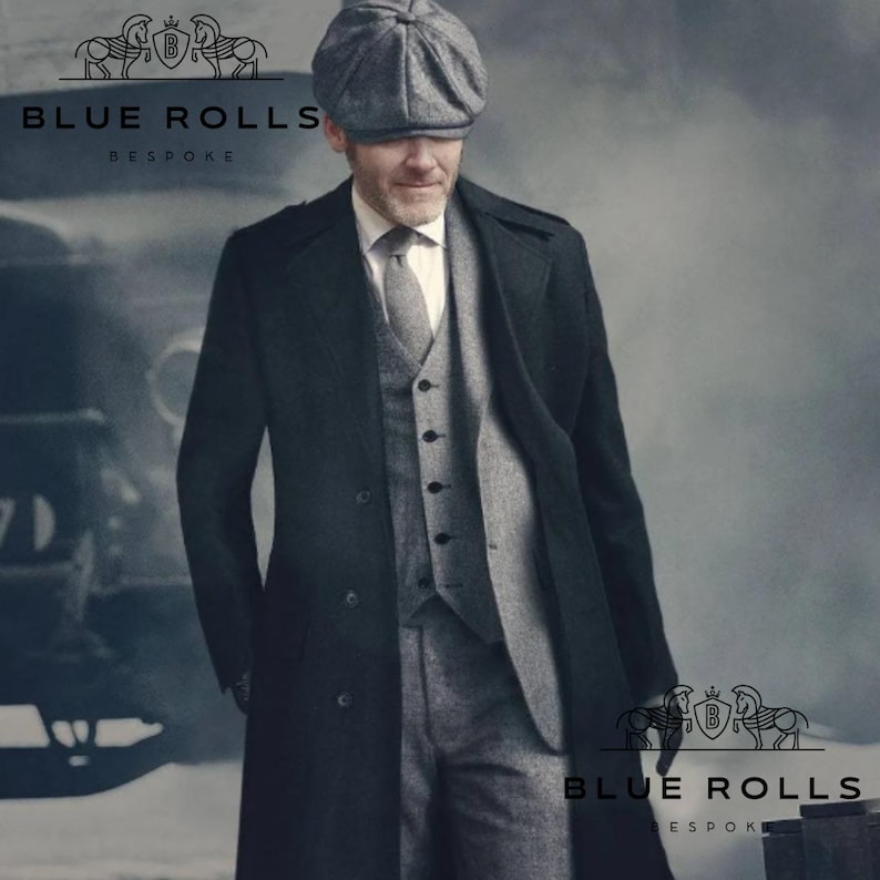 Peaky Blinders Suit - Men's 3-piece Tweed Suit, Thomas Shelby, Vintage ...