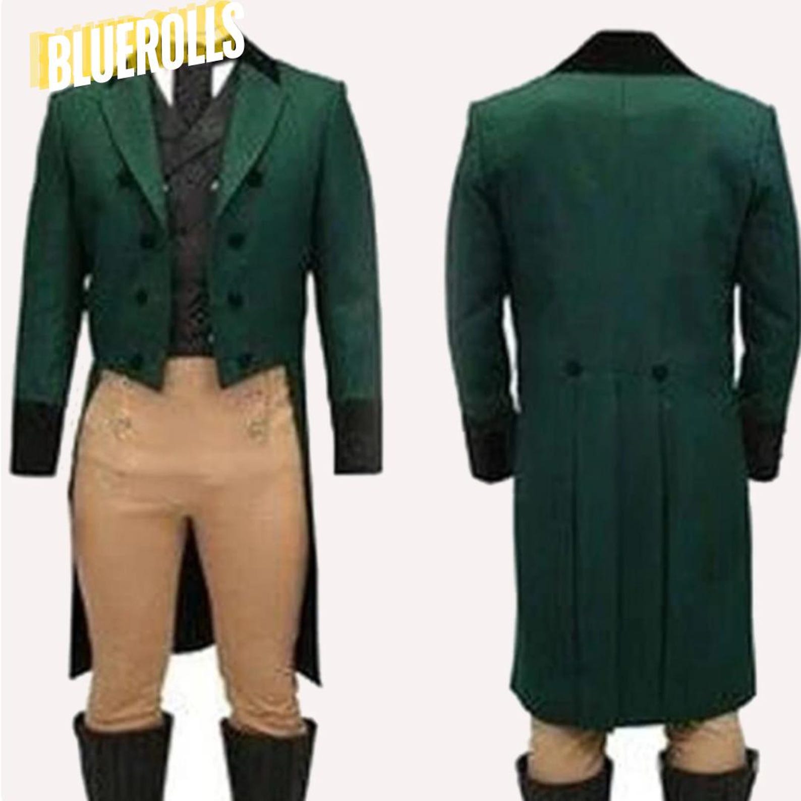 18th Century Men's Victorian Fancy Outfit Regency Jacket - 18th Century ...