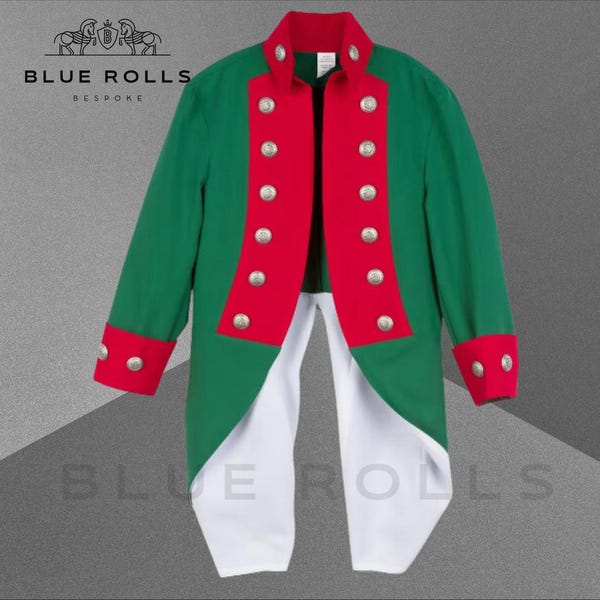 Brand New Custom Made Mens Regency Jacket 18th Century Mens Regency ...