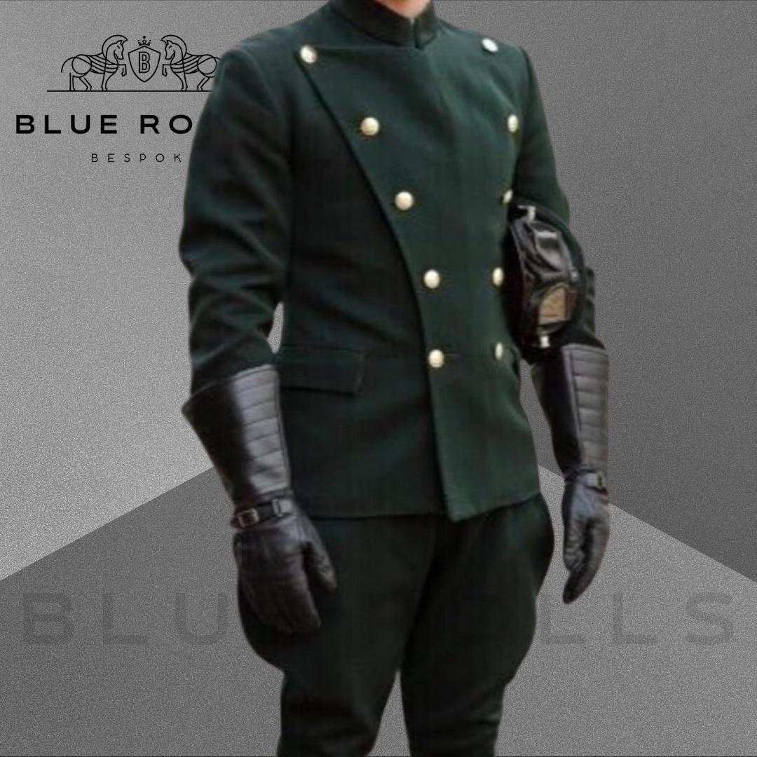 Chauffeur Uniform - Green Coat - New 1930 Chauffeur Uniform - Chauffeur ...