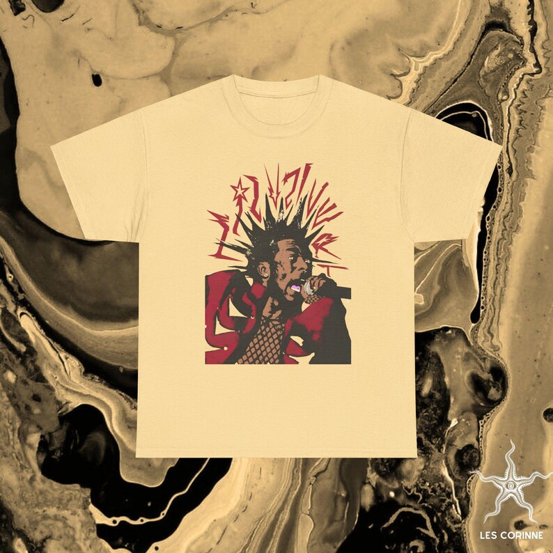Lil Uzi Vert Graphic T-shirt, Rap Tee Graphic Print Vintage Concert ...