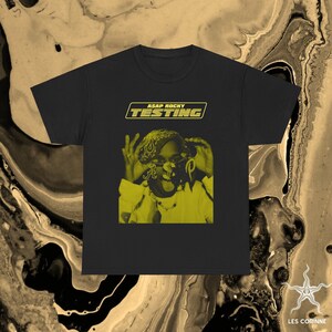 ASAP ROCKY T-SHIRT | Rare Concert Merch Rap Tee | Hip Hop Graphic Tour ...