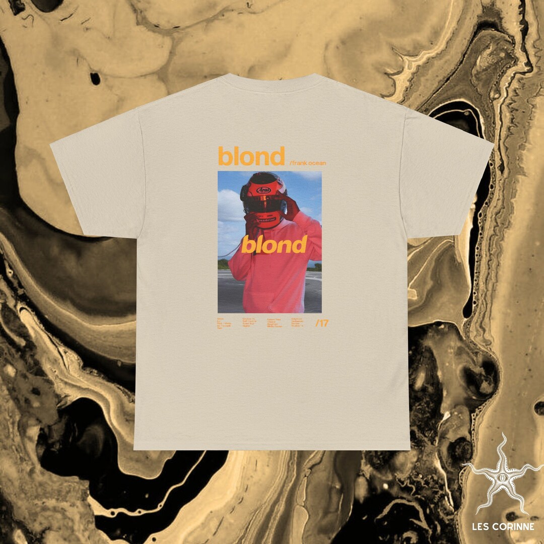 Frank Ocean Blond Shirt, Frank Ocean Blond Album Tee, Inspired Blonded ...