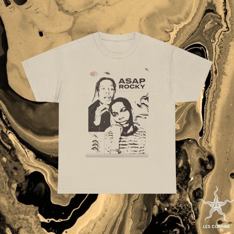 ASAP ROCKY T-SHIRT Rare Concert Merch Rap Tee Hip Hop Graphic Tour Rap ...