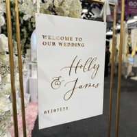 Acrylic Welcome Sign - Etsy