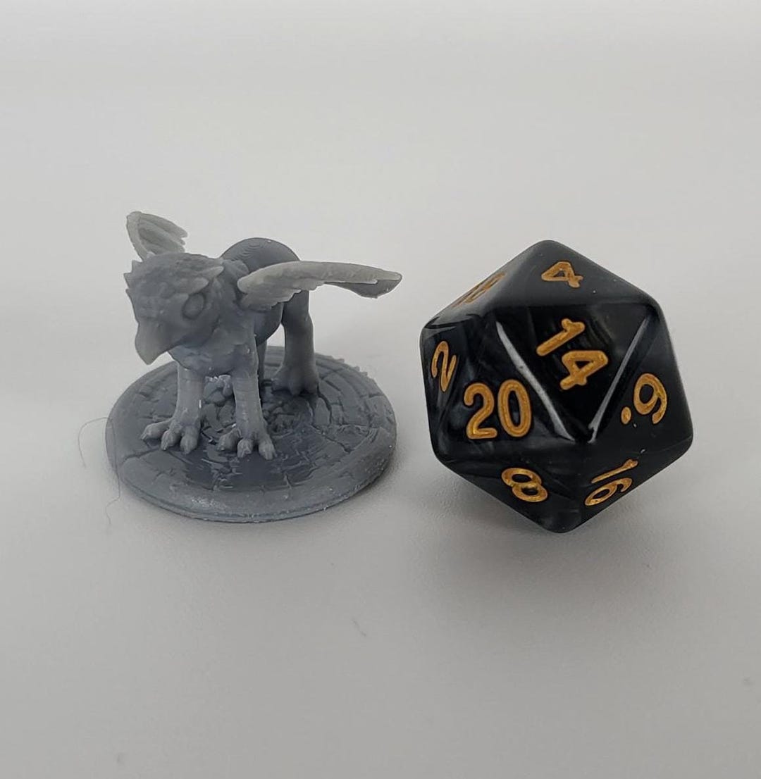 Baby Griffon/gryphon Fowl Pet Familiar for Tabletop Gaming - Etsy