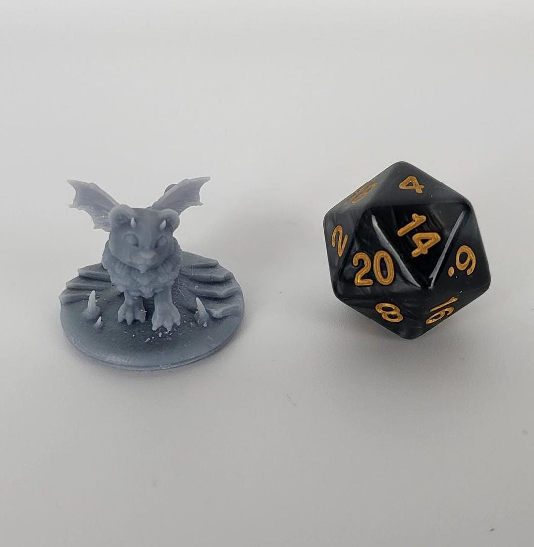 Baby Manticore Cub Kitten Pup for Tabletop Gaming - Etsy