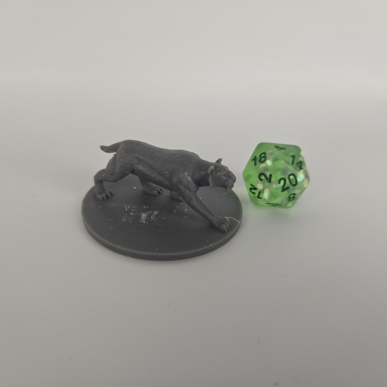 Saber-toothed Tiger Prehistoric Cat | 28mm–32mm Scale Sabretooth ...