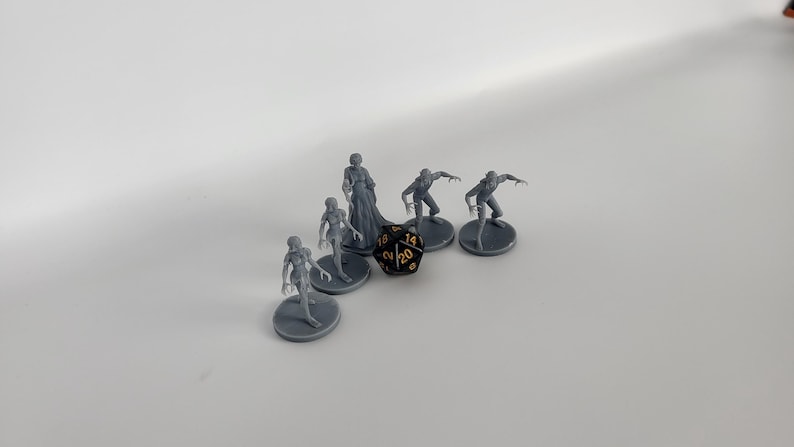 Vampire Spawn Family 5 Pack for Tabletop Gaming - Etsy