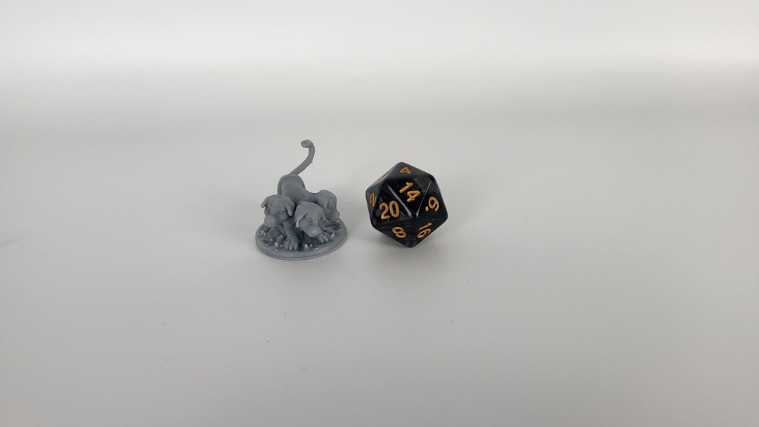 Baby Cerberus Puppy Familiar Pet for Tabletop Gaming - Etsy